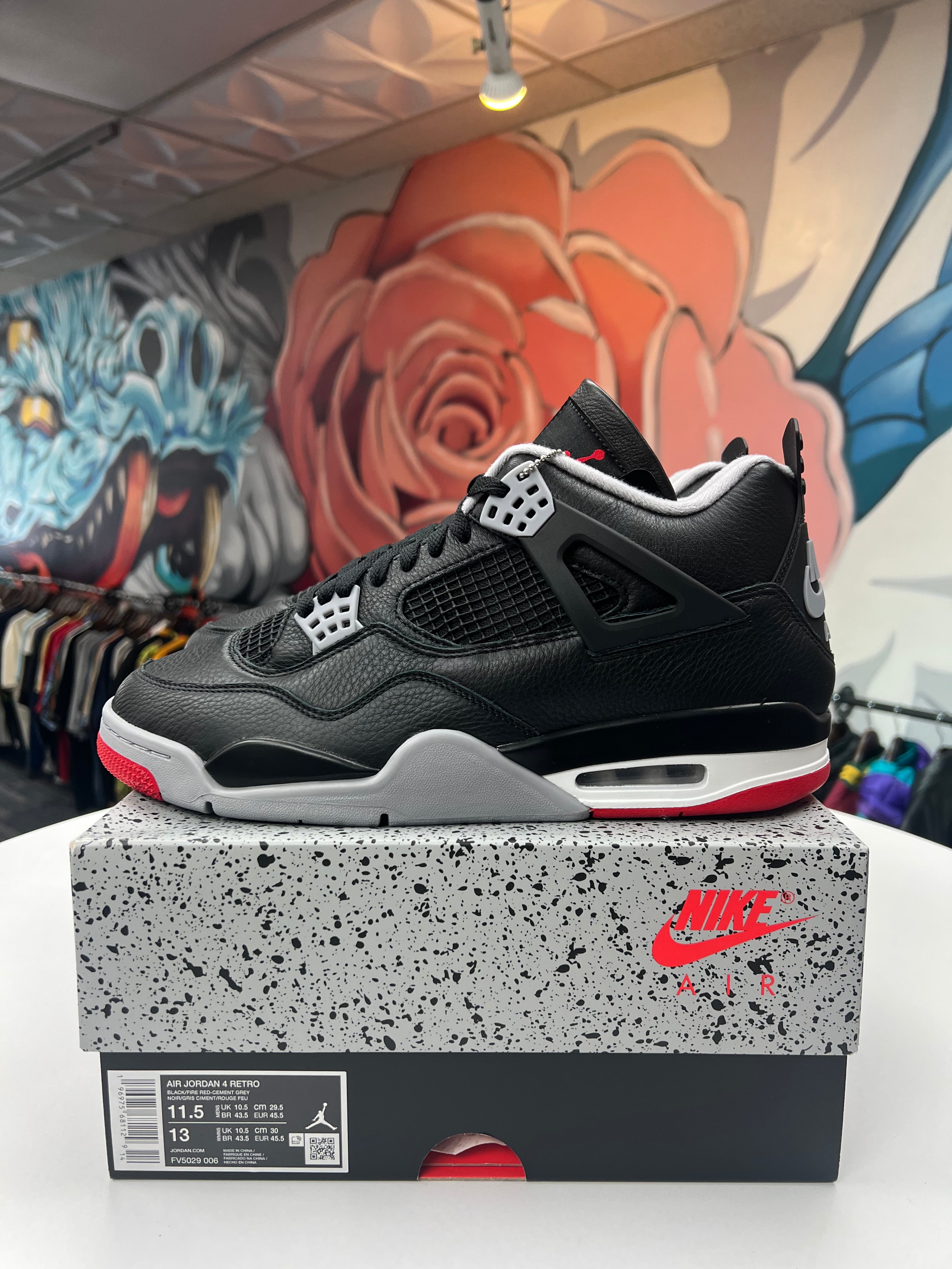 Brand New Jordan 4 Bred Reimagined – Rush Hour